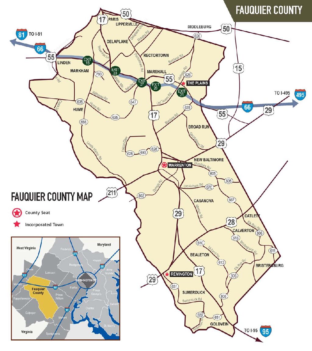 Maps | Fauquier County